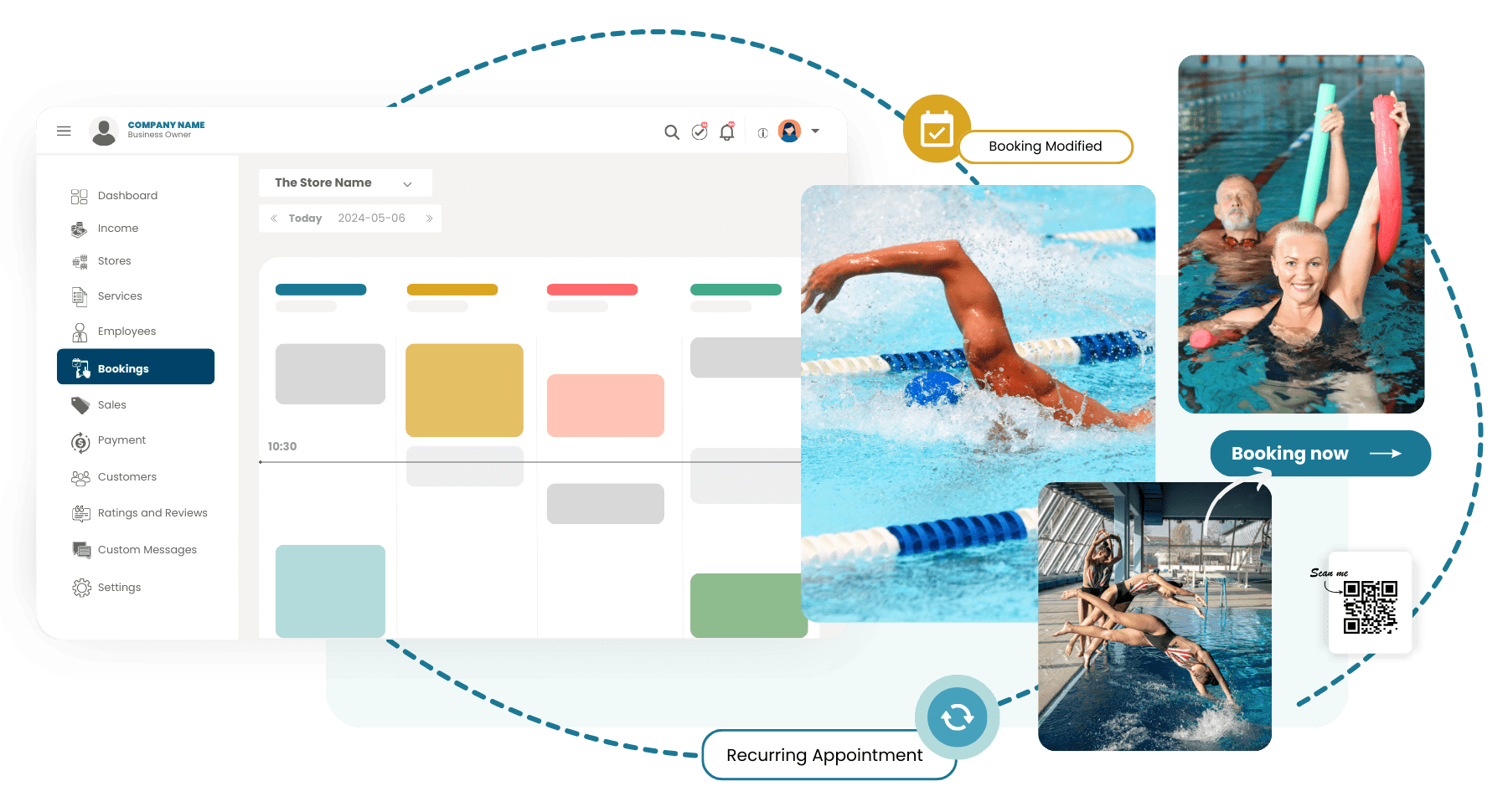Ultimate H2-gO Aquatic Fitness Booking System - HDStudio.App